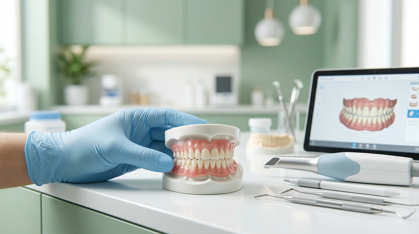 Totalprothese Schritte – Arando